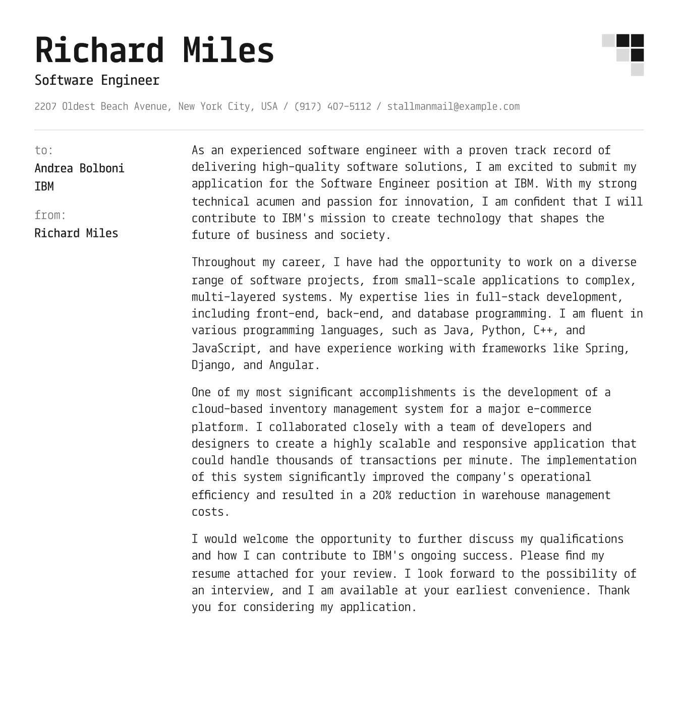 Cover Letter Templates for Any Job—Easy to Edit & Download