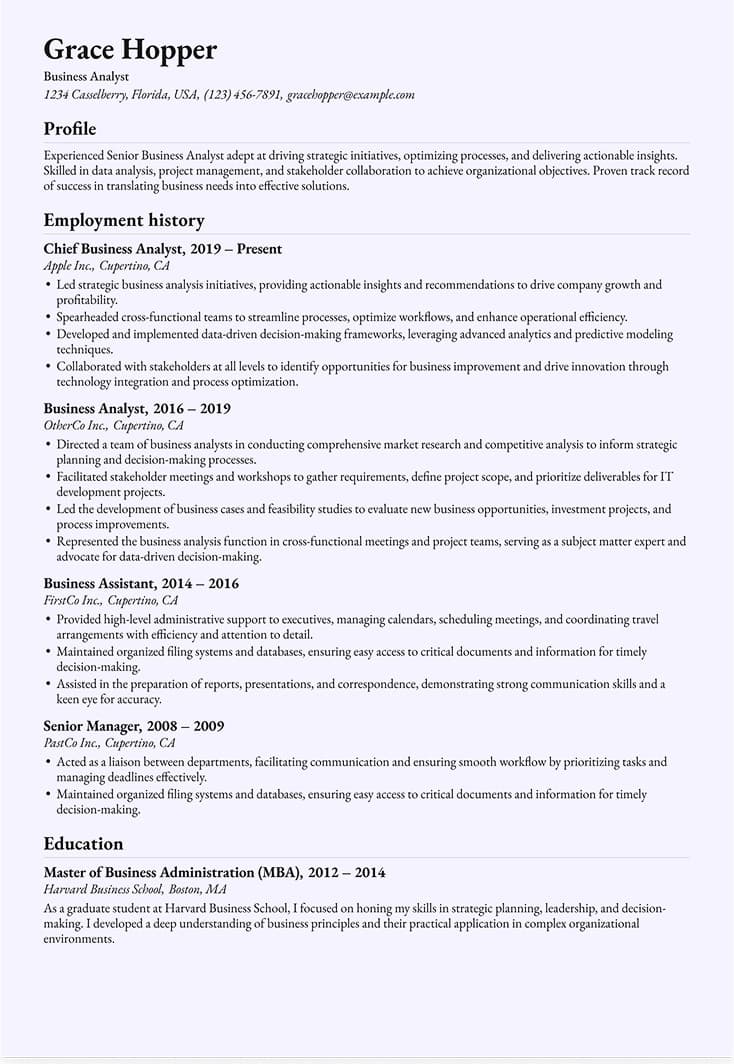 Professional Resume Builder – Fast & Easy
